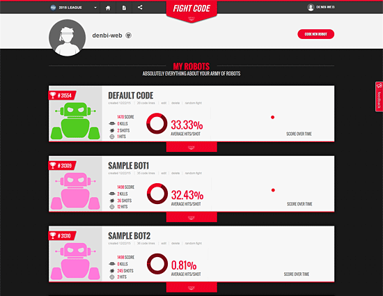 「Fight Code」でJavaScriptのお勉強！4つのサンプルプログラム公開。 | WEB-LABO